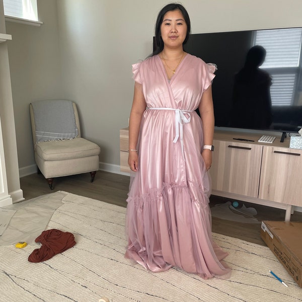 Sonnet Gown Pattern. PDF Printable and Projector Sewing Pattern and Tutorial. Photoshoot Gown ...