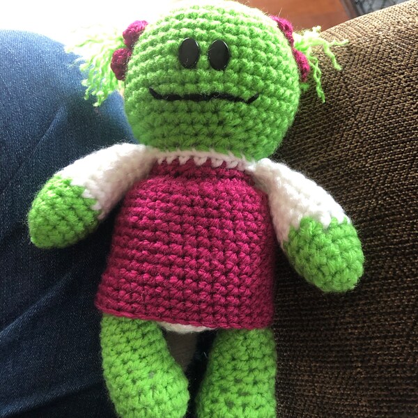 RUSSER, Mona Nanalan Doll, Nanalan Toy, Mona Doll, Crochet Doll - Etsy