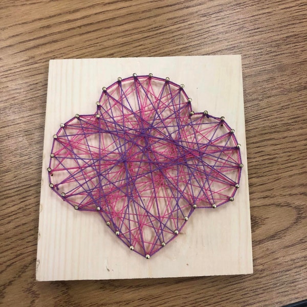 String Art Pattern - Trefoil 6x6 - Etsy