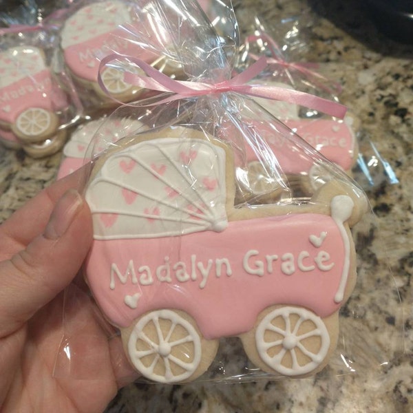 Baby Carriage Cookies - Etsy