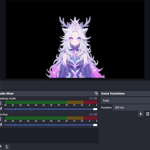 Pngtuber Zyren Oni | Vtuber Avatar for Gaming Streaming | Premade Png ...