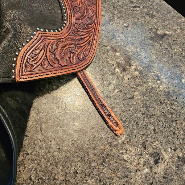 Fringed Chap Custom Made Chap Hand Made Chap Leather Western Chaps ...