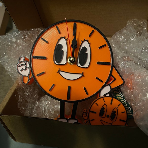 Miss Minutes Working Clock From Loki With FREE Magnet NEW Ghost Version ...