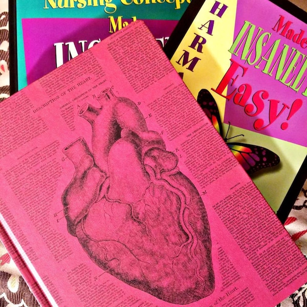 Anatomical Heart Hardcover Notebook | Medicine Gift, Pharmacist Gift ...