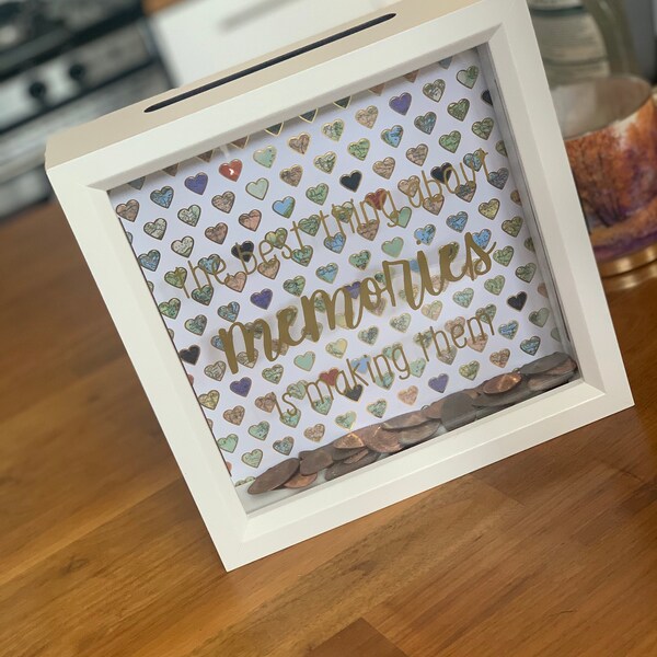 Making Memories, Gold Map, Pastel Map, Ticket Stubs, Money Bank, Shadow ...
