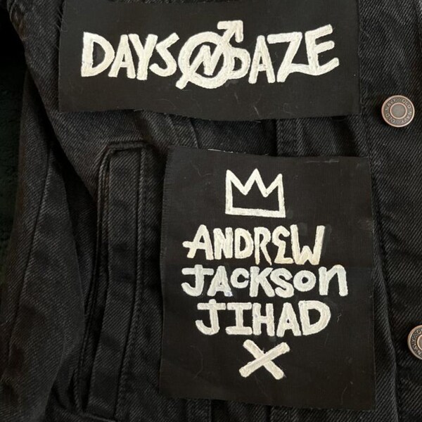 Custom Crust Punk Patch Pants Folk Punk Gutter Punk Emo Goth Hippie ...