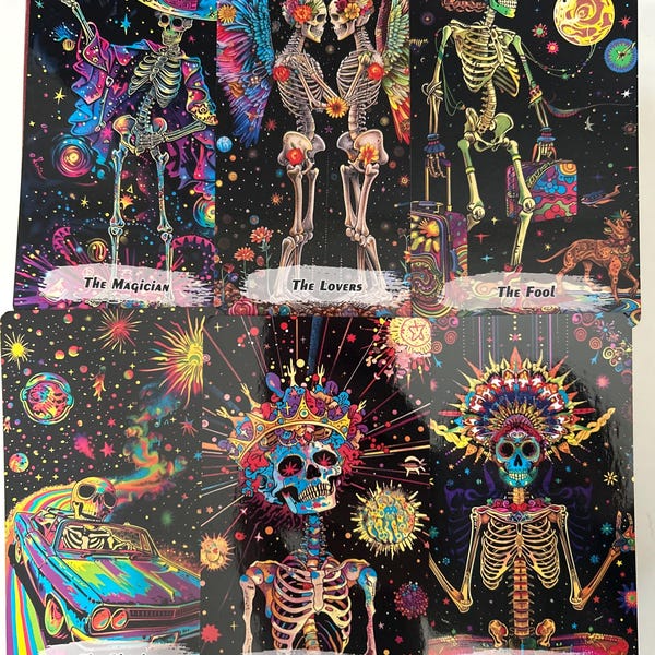 Tarot Deck, Tarot Card Deck, Tarot Deck With Guidebook, 78 Tarot Cards ...