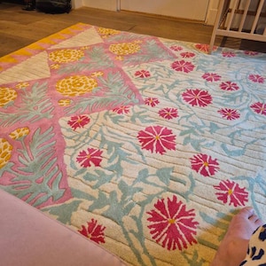 Tufted Avery Rug, Hand Made Rugs Carpets for Bedroom Living Room Hall ...