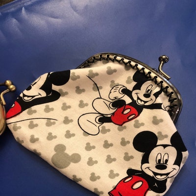 Mickey Mouse Coin Purse - Etsy
