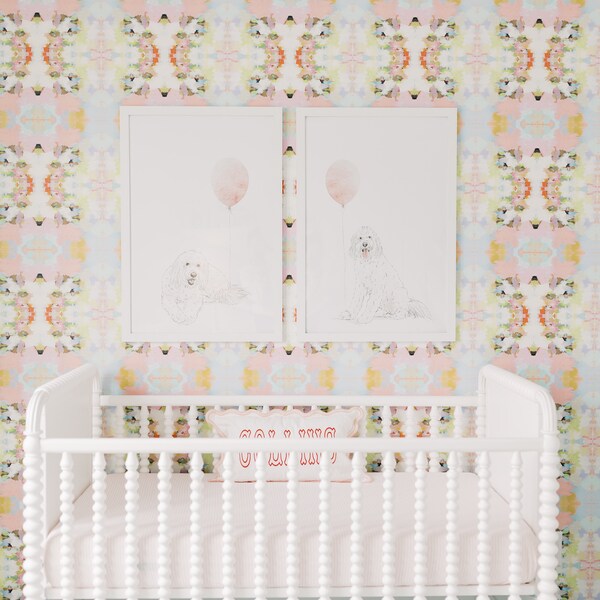 Goldendoodle Print, Dog Nursery Art, Puppy Nursery Wall Art, Puppy Wall ...