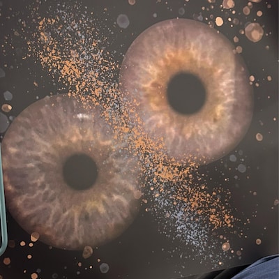 Custom Family Eye Portrait Using Pictures of Your Own Eyes A Uniquely ...