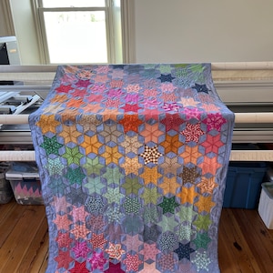 Throw Quilt Kit Art Gallery Quilt Kit Ombre Quilt Kit Soft Focus Quilt ...