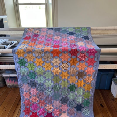 Throw Quilt Kit Art Gallery Quilt Kit Ombre Quilt Kit Soft Focus Quilt ...