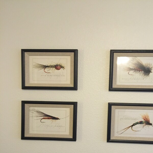 Fly Fishing Prints, 8x10 Prints, Nymph Flies, Dry Flies, Fisherman ...