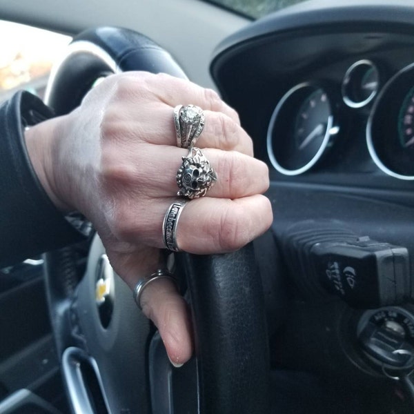 School of Hard Knocks Class of 2013 Ring in .925 Silver by Bakutis - Etsy