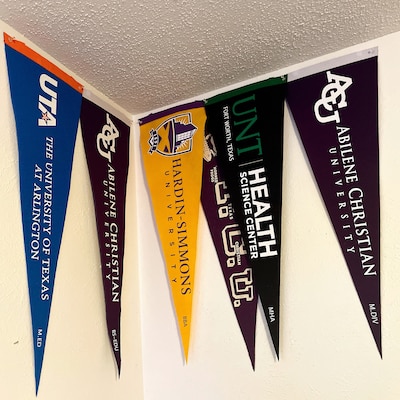 Large Custom Pennant. Personalized High School/college/name/company ...