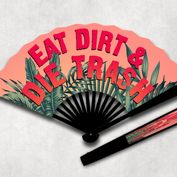 Dye Sublimation Folding Hand Fan Mockup Template | Add Your Own Image ...