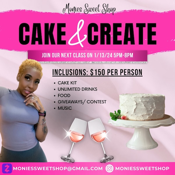 Sip and Paint Flyer, DIY Flyer Design Template, Paint and Sip Event ...