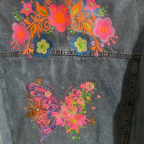 Mexican Flowers Embroidery - Machine Embroidery Design, Embroidery ...