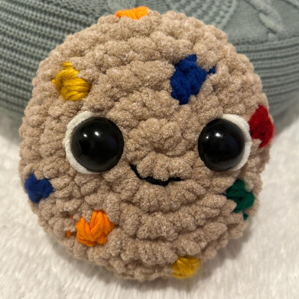 Mini Chocolate Chip Cookie Crochet Pattern, Plush Mini Cookie ...