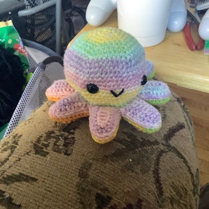 PATTERN: Crochet Reversible Octopus Pattern | Etsy