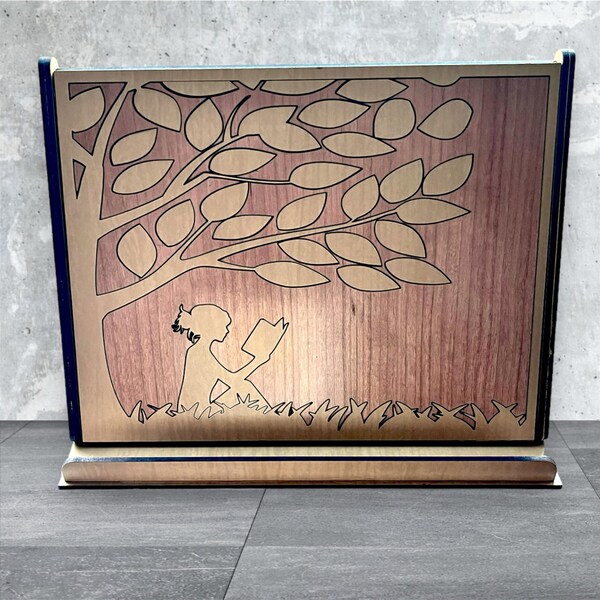 Book Stand Digital File Laser Cut Book Holder DIY Reading Stand SVG PDF ...