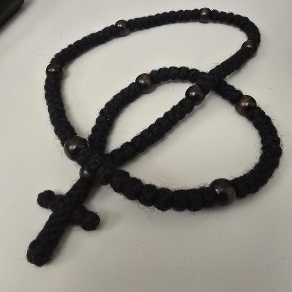 Traditional Handmade Prayer Rope/rosary (300-500 Knots), Made of ...