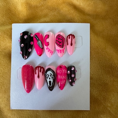 Mothman Cryptic Press on Nails, Reusable - Etsy