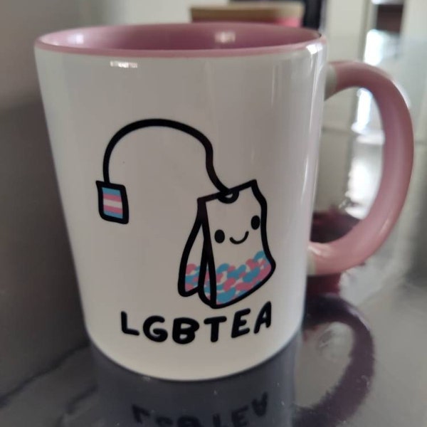LGBTEA Mug (trans Edition), 11oz - Etsy