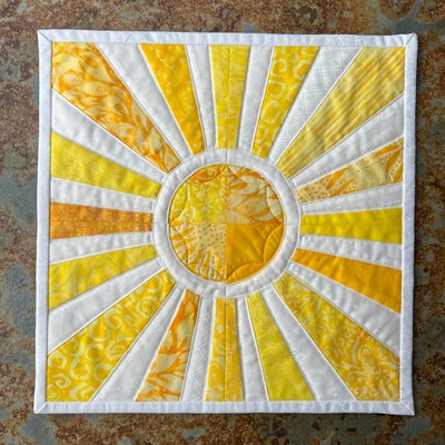 Sunny Days Mini Quilt Pattern PDF Download - Etsy