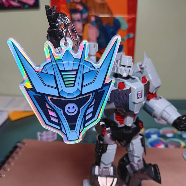 Transformers Soundwave Holo Keychain TFP - Etsy