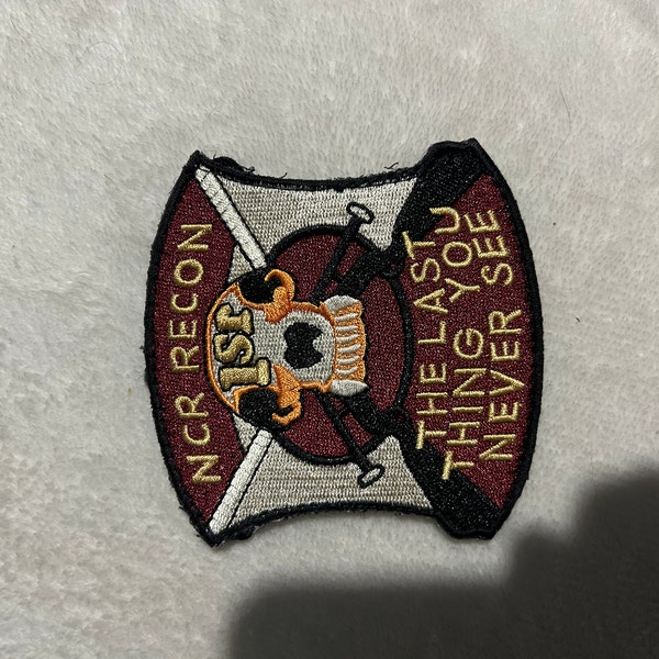 Fallout New Vegas Inspired NCR Recon Sniper Cosplay Gamer Patch Hook ...