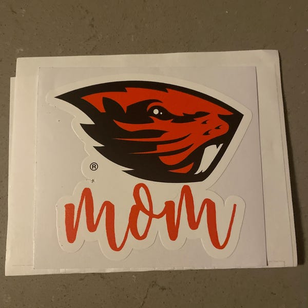 University of Central Oklahoma Bronchos Vinyl Mascot Decal Sticker ...