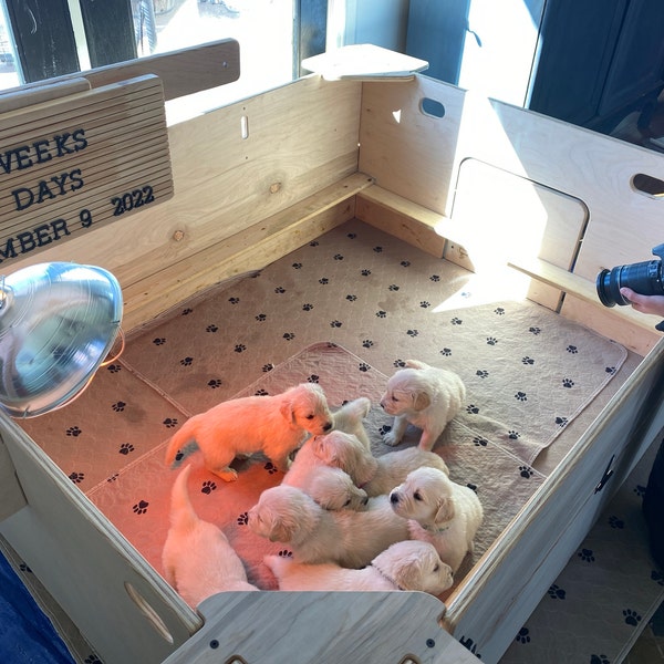 Whelping Box, Weaning Box, EXTRA LARGE, Dog/puppy Pen, Quickwhelp - Etsy
