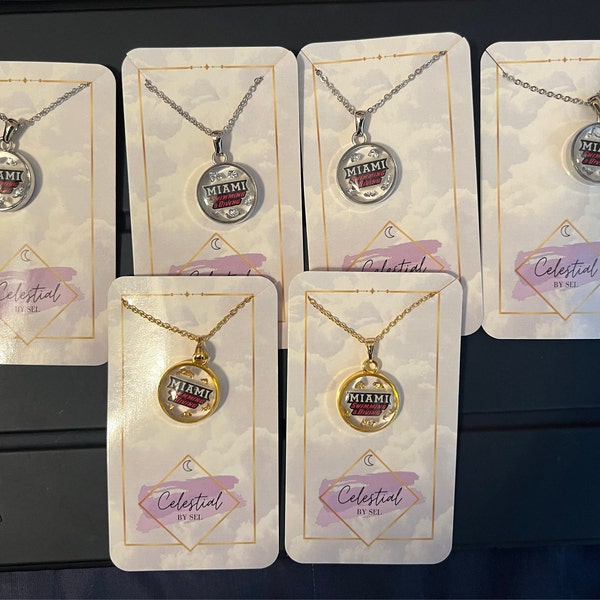 Custom College Necklace, Gold/silver College Logo Necklace, College ...