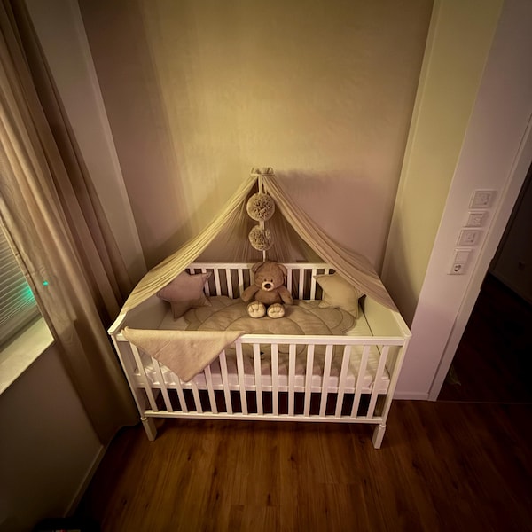 Princess Ballerinas Cot Mobile, Baby Cot Mobile, Musical Felt Mobile ...