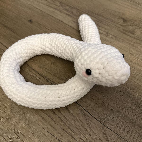 Snake Crochet Pattern and Tutorial / Viral Crochet Snake / Amigurumi ...