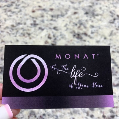 Personalized Monat Business Card, Monat Market Partner Card, Monat ...
