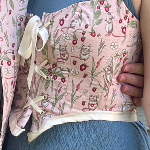 Renaissance Corset Bodice Sewing Pattern/ Cottagecore | 11 SIZES | Pdf ...