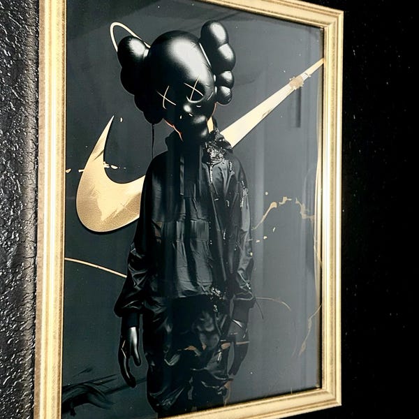 KAWS Poster Set of 3, Printable Minimalist Hypebeast Kaws Figure Poster ...