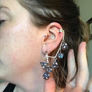 Planet Ear Cuff Geek Jewelry Space Ear Cuff Celestial - Etsy