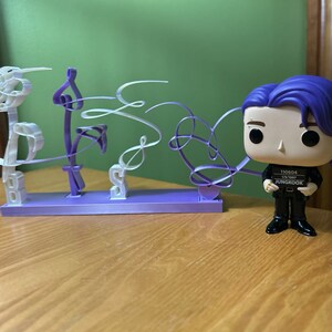 BTS Logo Spinning Keychain 3d Print - Etsy