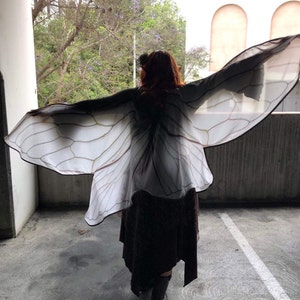 Moth Butterfly Cape Emperor Moth Cloak Dance Wings Costume - Etsy