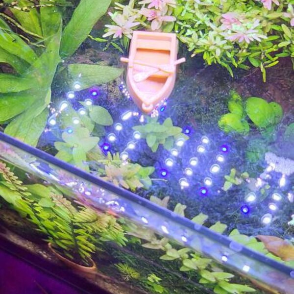Rowboat Floating Decor | Decorative Aquarium Floater | Water Surface ...