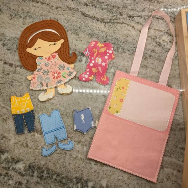 A Working Man: Felt Doll Construction Outfit - Etsy