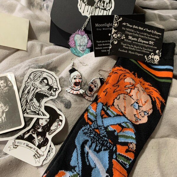 Horror Gift Box Unveil the Thrills and Chills Horror Box Horror Goodie ...