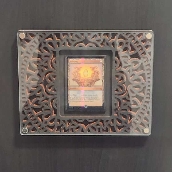 MTG Custom Wooden Card Display | Magic the Gathering Card Frame ...