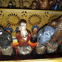 Neptune Chess Set, Customisable Colours pieces Only Neptune. Mermaid ...