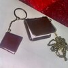 Mini Book Keychain, Tiny Book, Leather Journal, Leather Keychain - Etsy
