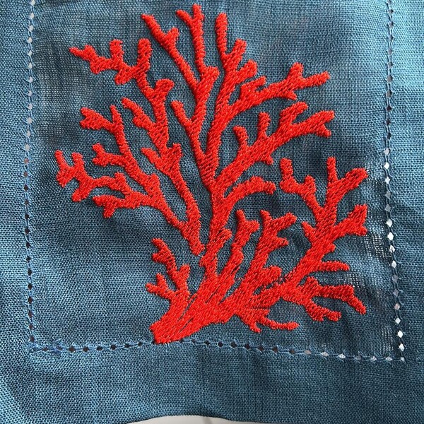 Coral Machine Embroidery Design Coral Reef, Corals, Summer, Beach ...